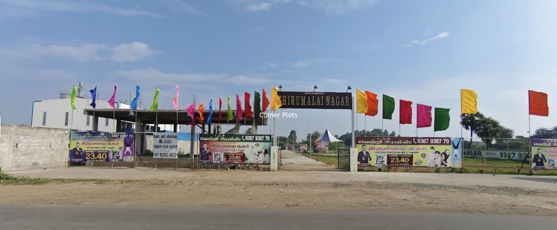 Plots in Walajabad - Corner Plots